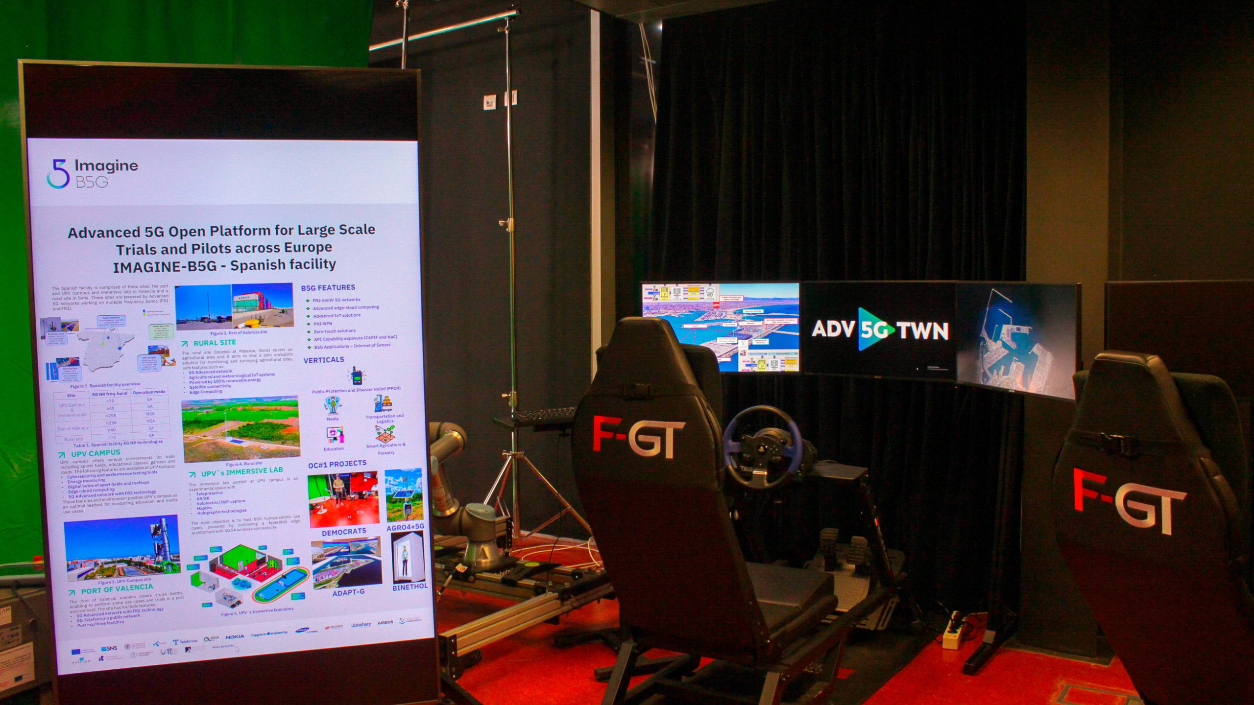 Fundación Valenciaport and the iTEAM institute of the Universitat Politècnica de València team ...